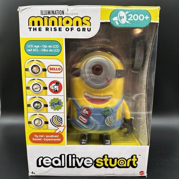 Mattel | Toys | Minions Real Live Stuart The Rise Of Gru Animatronic 7 ...
